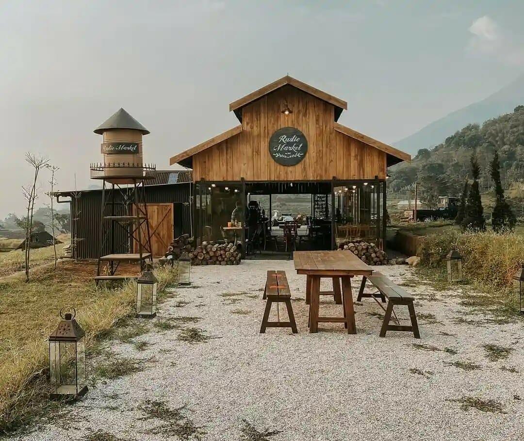 Rustic Market Trawas, Tempat Nongkrong di Mojokerto